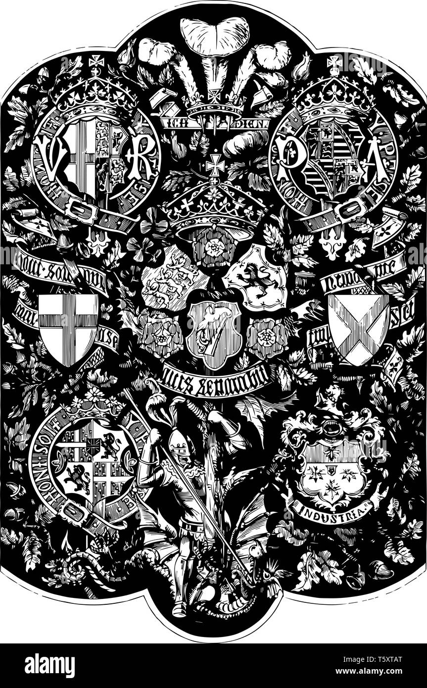 Heraldic patterns hi-res stock photography and images - Alamy