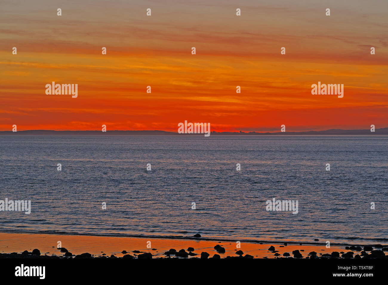 Taken from the beach at Clevedon seafront Stock Photo - Alamy