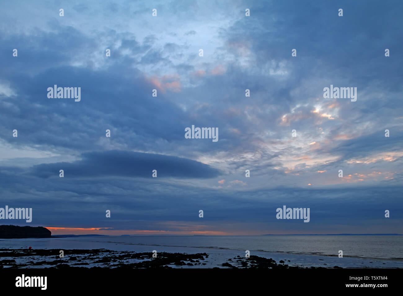 Taken from the beach at Clevedon seafront Stock Photo - Alamy