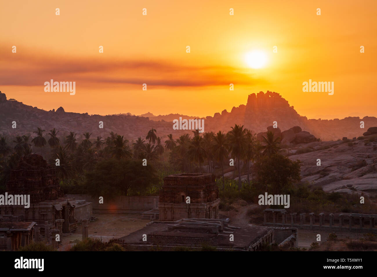 The Group of Monuments at Hampi was the centre of the Hindu ...