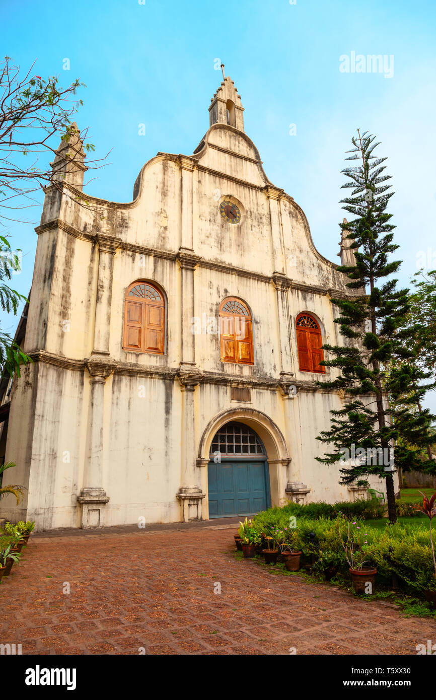 Church india ancient churches kerala hi-res stock photography and ...