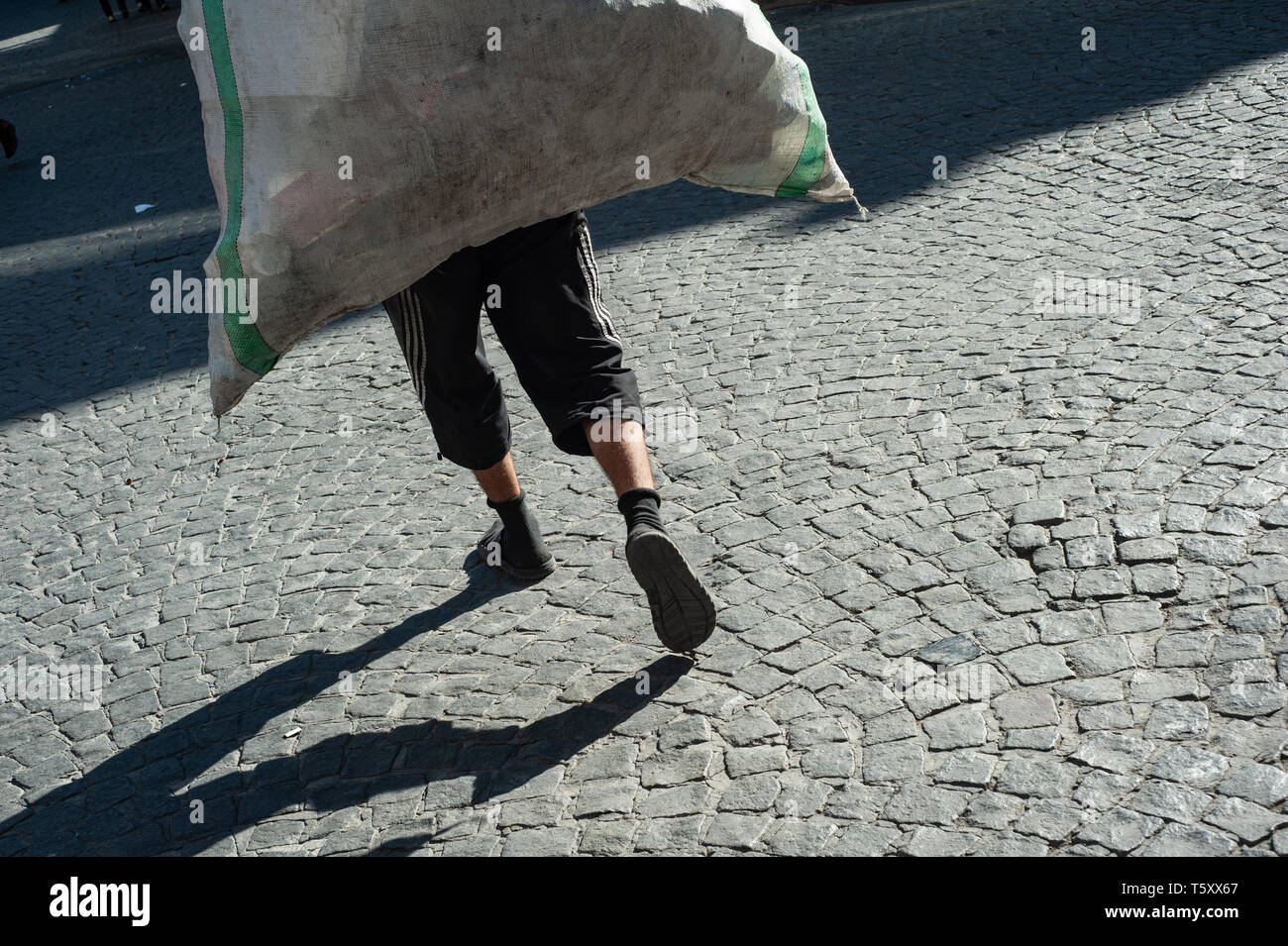 The informal economy of Istanbul, Turkey, waste recycle and collection ...