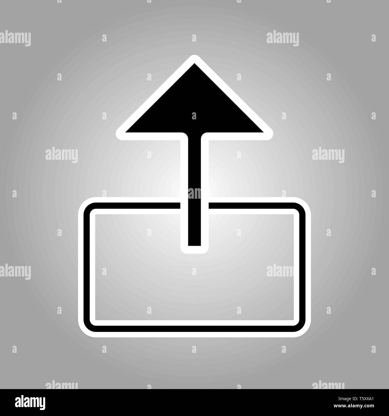 Upload vector icon, upload symbol vector.eps 10 Stock Vector Image ...