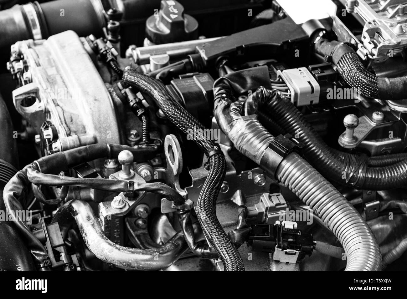 Hydrogen engine Black and White Stock Photos & Images - Alamy