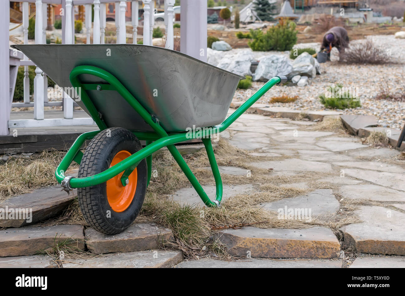 Garbage Cart High Resolution Stock Photography and Images - Alamy
