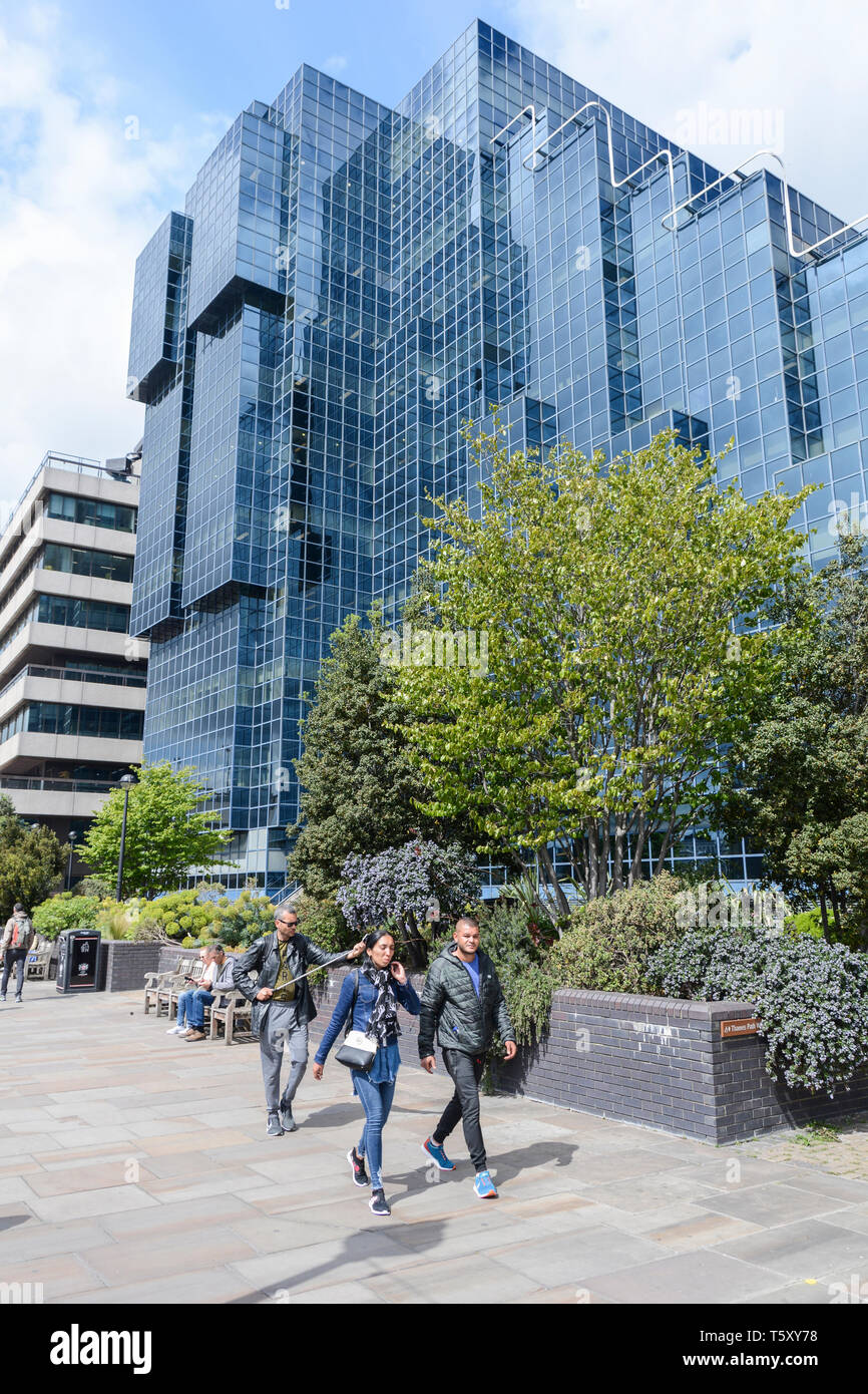 Exterior of the Express Newspaper Group's Northern & Shell Building ...