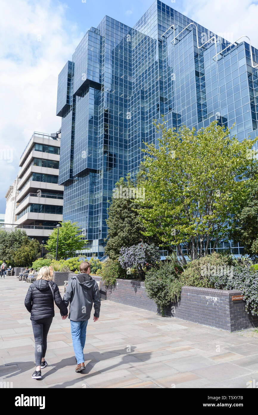 Exterior of the Express Newspaper Group's Northern & Shell Building ...