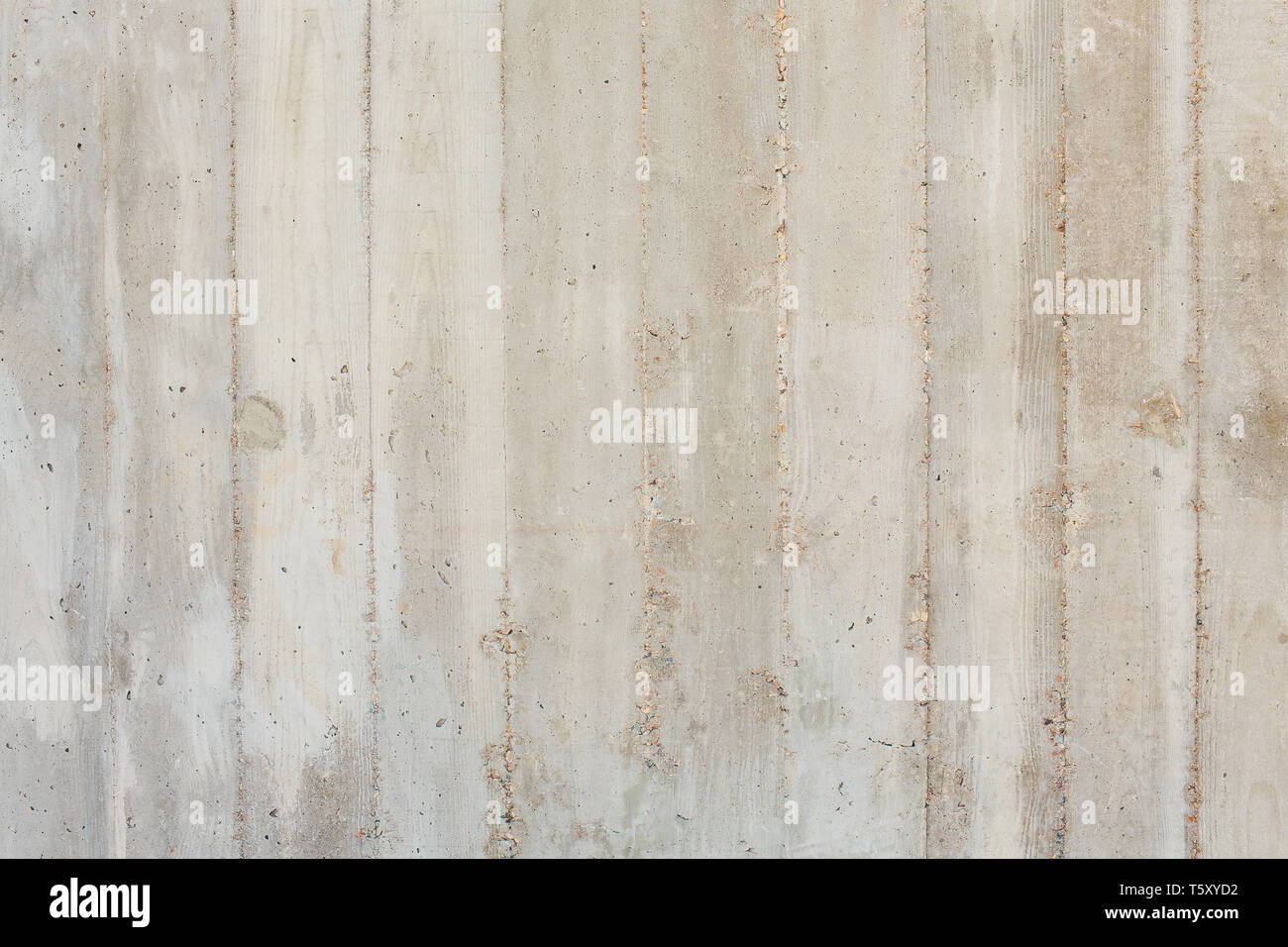 Concrete with a texture of wooden boards Stock Photo - Alamy
