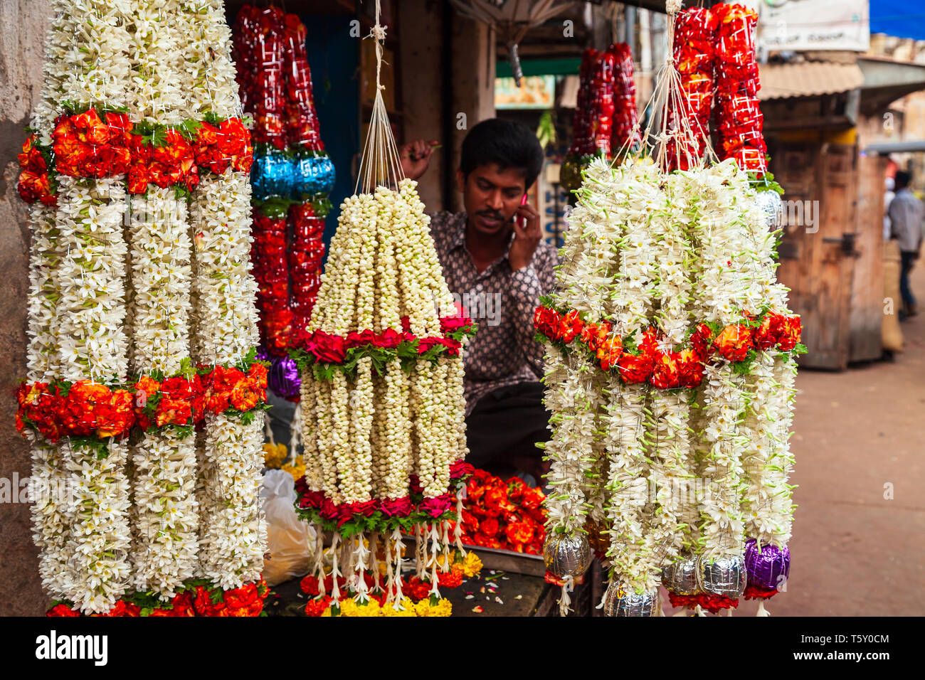 Goa flower india asia hi-res stock photography and images - Alamy