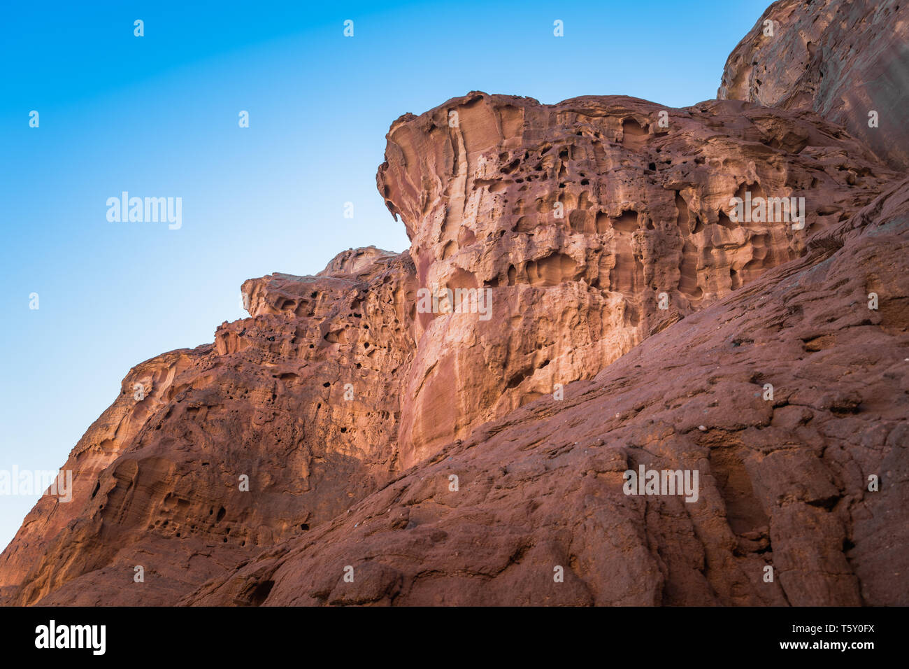 red rocks at timna national park in israel Stock Photo - Alamy