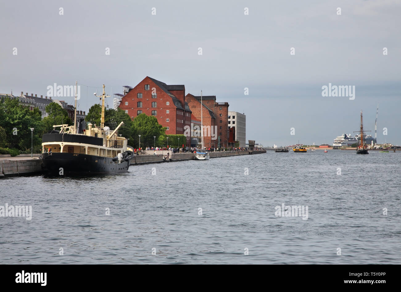 Larsens Plads in Copenhagen. Denmark Stock Photo - Alamy