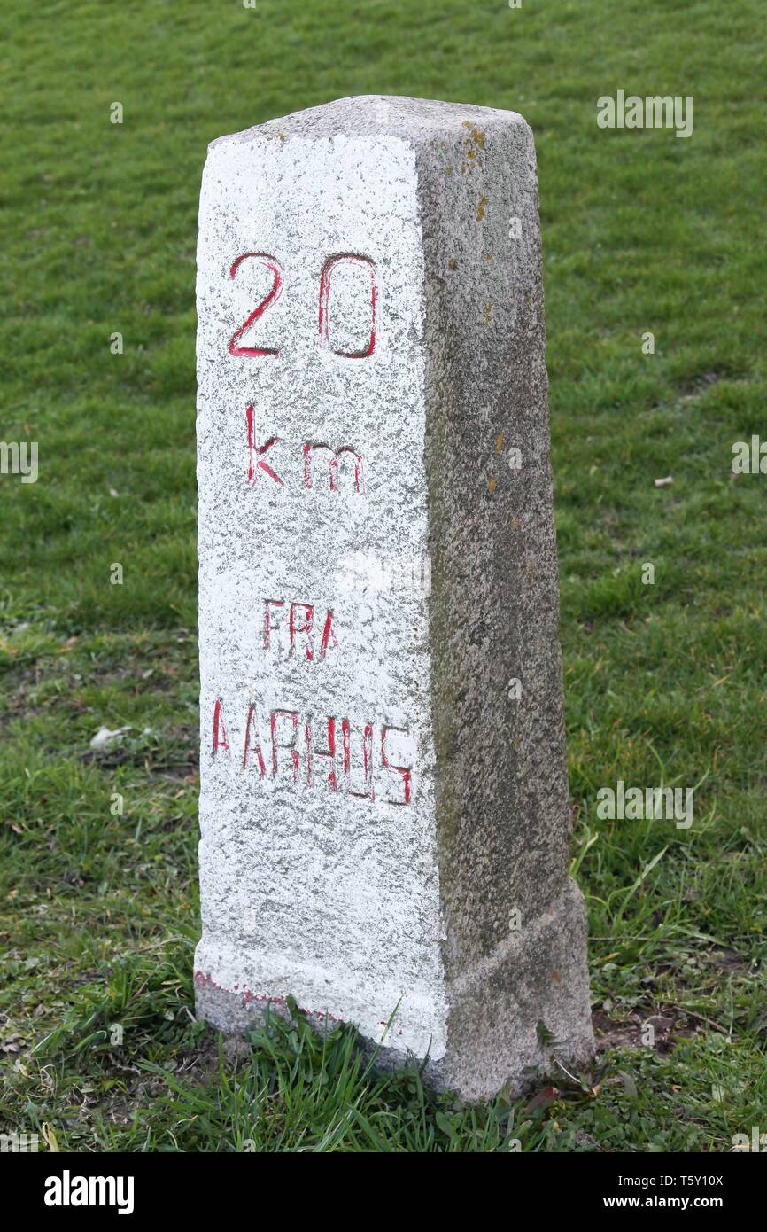 Distance marker kilometer marker hi-res stock photography and images ...