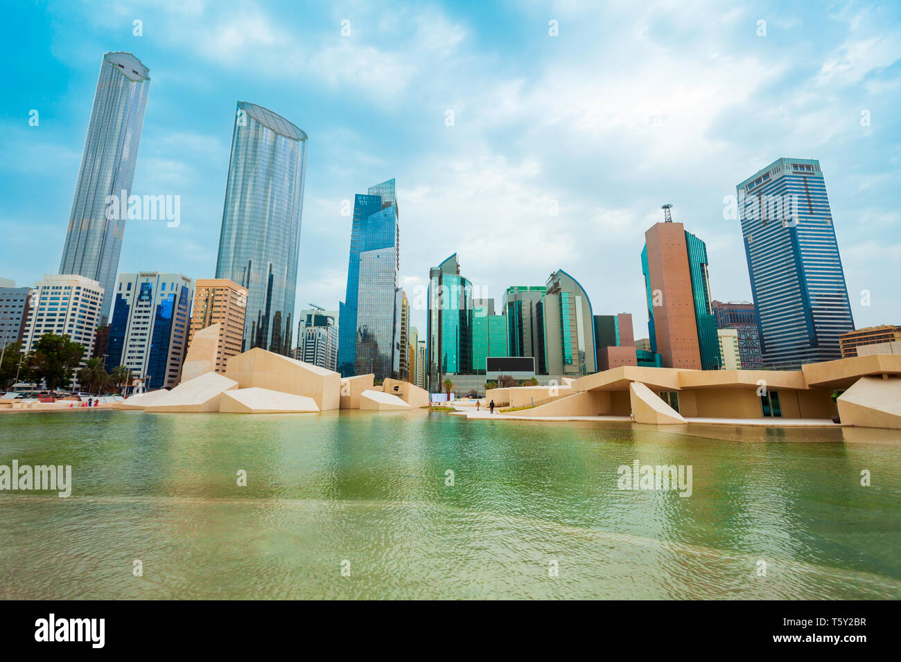 Abu Dhabi Skyline High Resolution Stock Photography and Images - Alamy