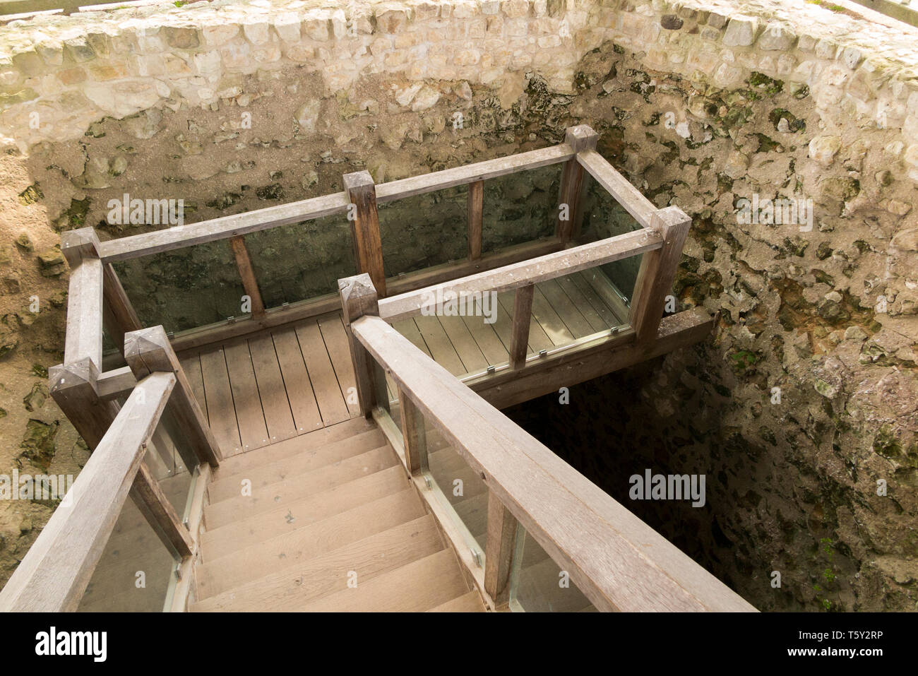 Motte and bailey wood hi-res stock photography and images - Alamy