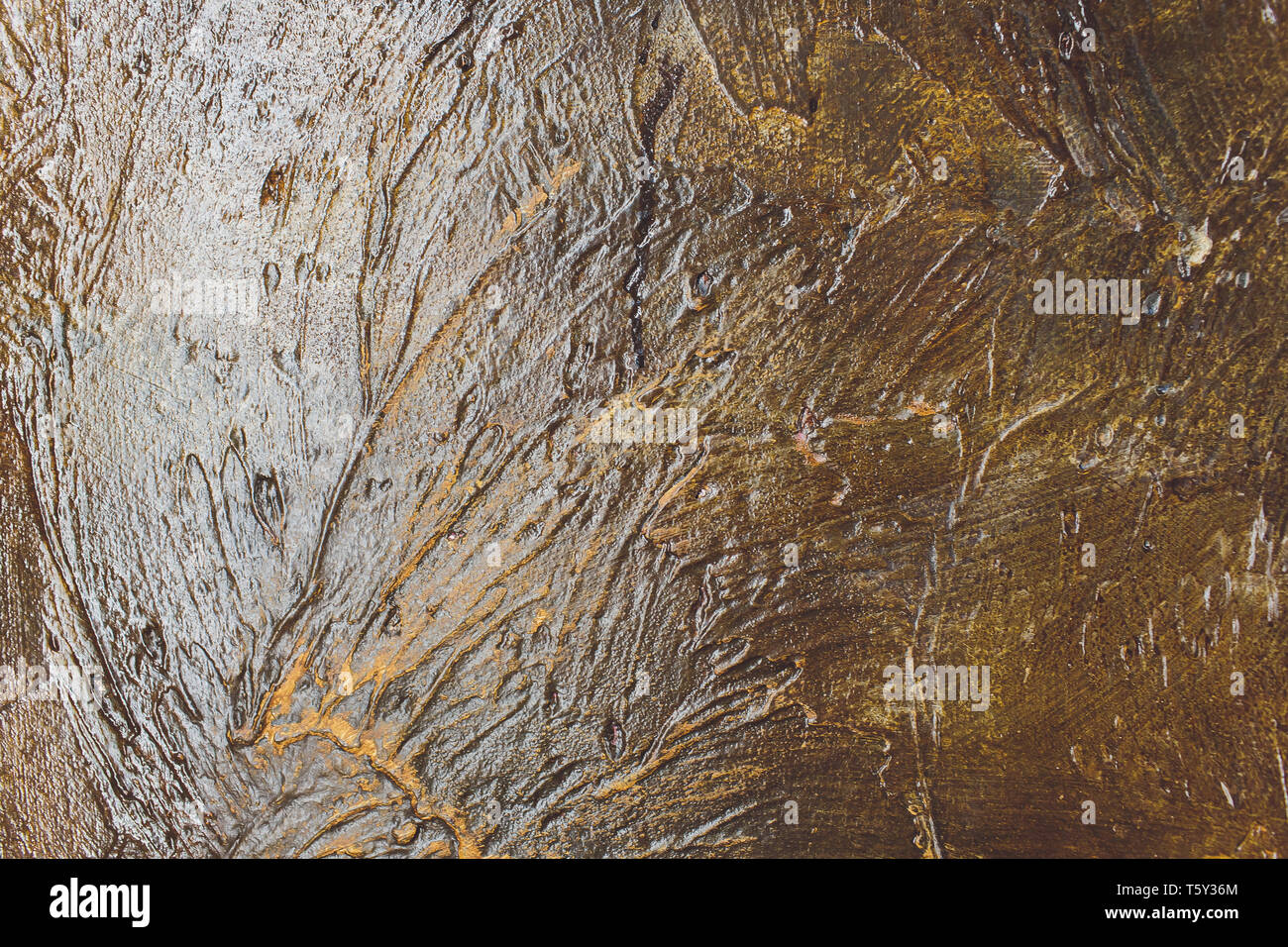 Gold Textured Wall Design,grunge wall texture Stock Photo - Alamy