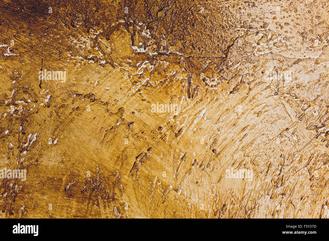 Gold Textured Wall Design,grunge wall texture Stock Photo - Alamy