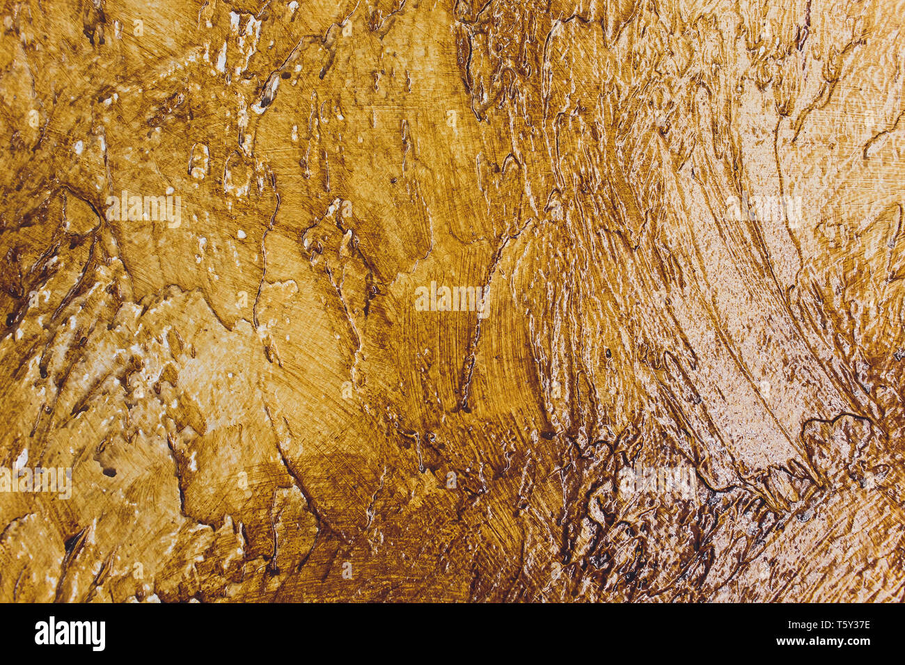 Gold Textured Wall Design,grunge wall texture Stock Photo - Alamy