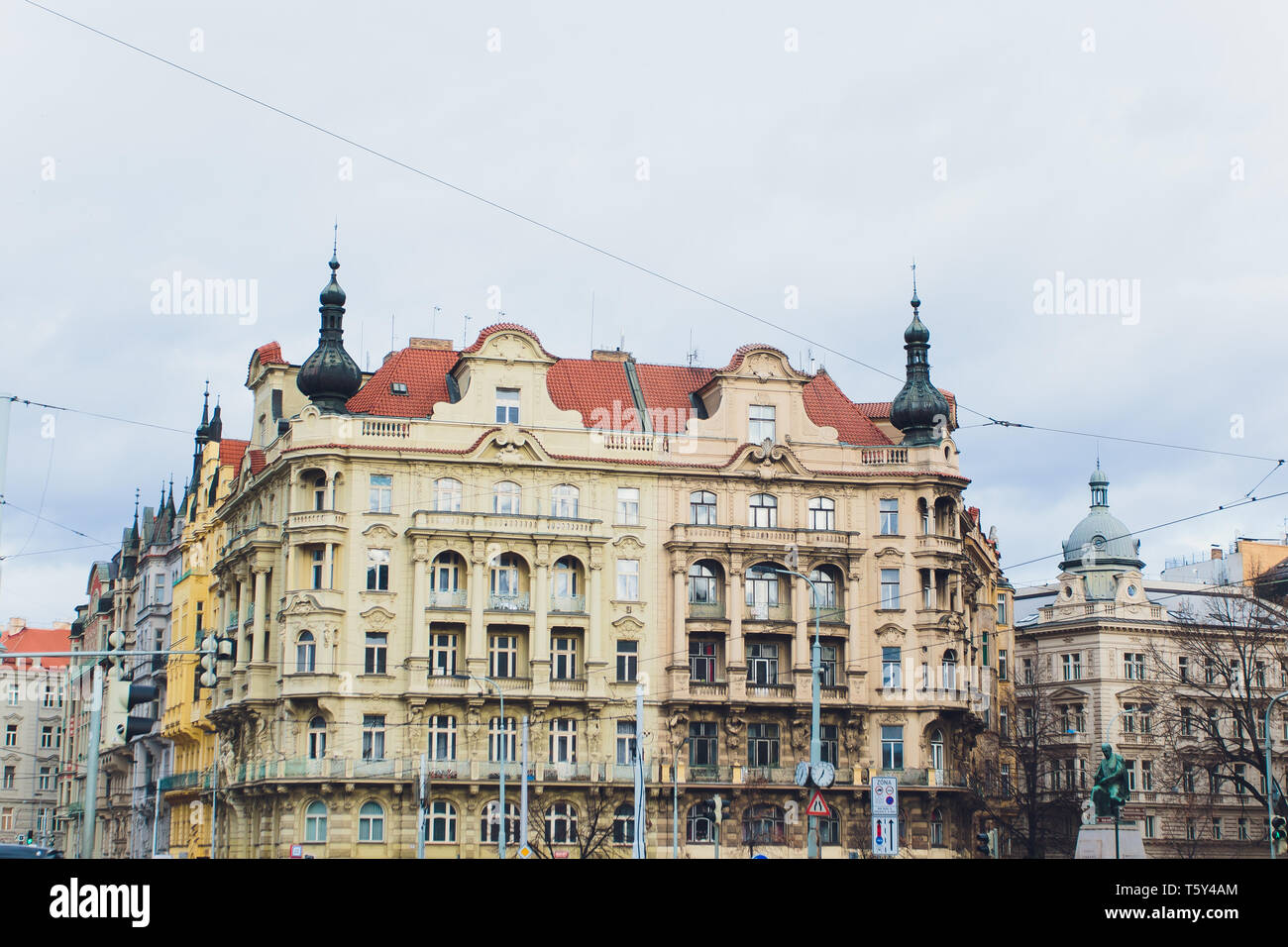 PRAGUE, CZECH REPUBLIC - DECEMBER, 2018: Beautiful architecture of the ...