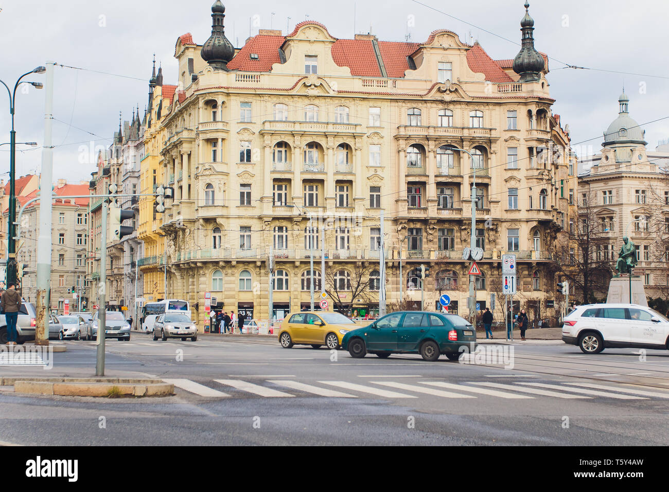 PRAGUE, CZECH REPUBLIC - DECEMBER, 2018: Beautiful architecture of the ...
