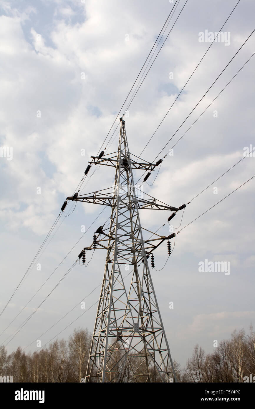 Electrical power supply. Industrial construction Stock Photo - Alamy