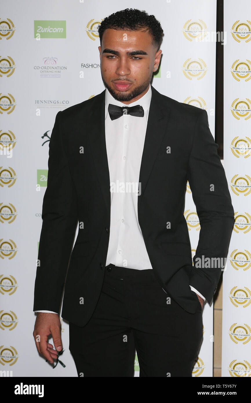 National Film Awards - Arrivals Featuring: Callum Allen Where: London ...