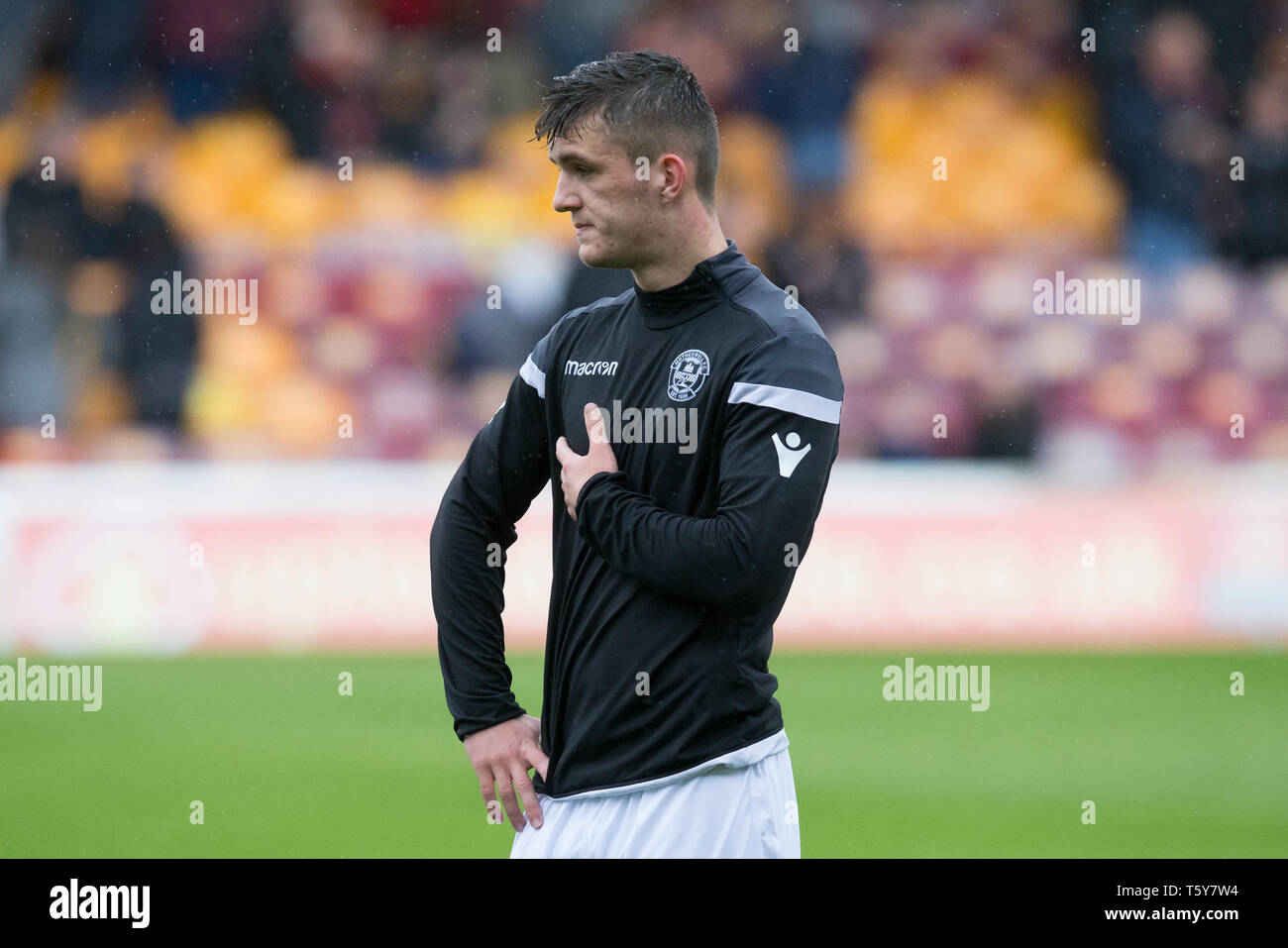 Fir Park, Motherwell, UK. 27th Apr, 2019. Ladbrokes Premiership ...