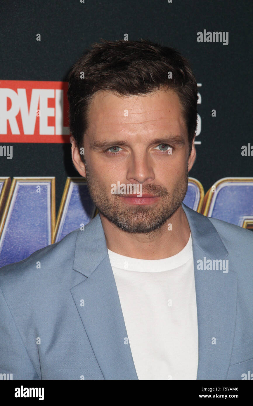 Sebastian Stan 04/22/2019 The world premiere of Marvel Studios ...