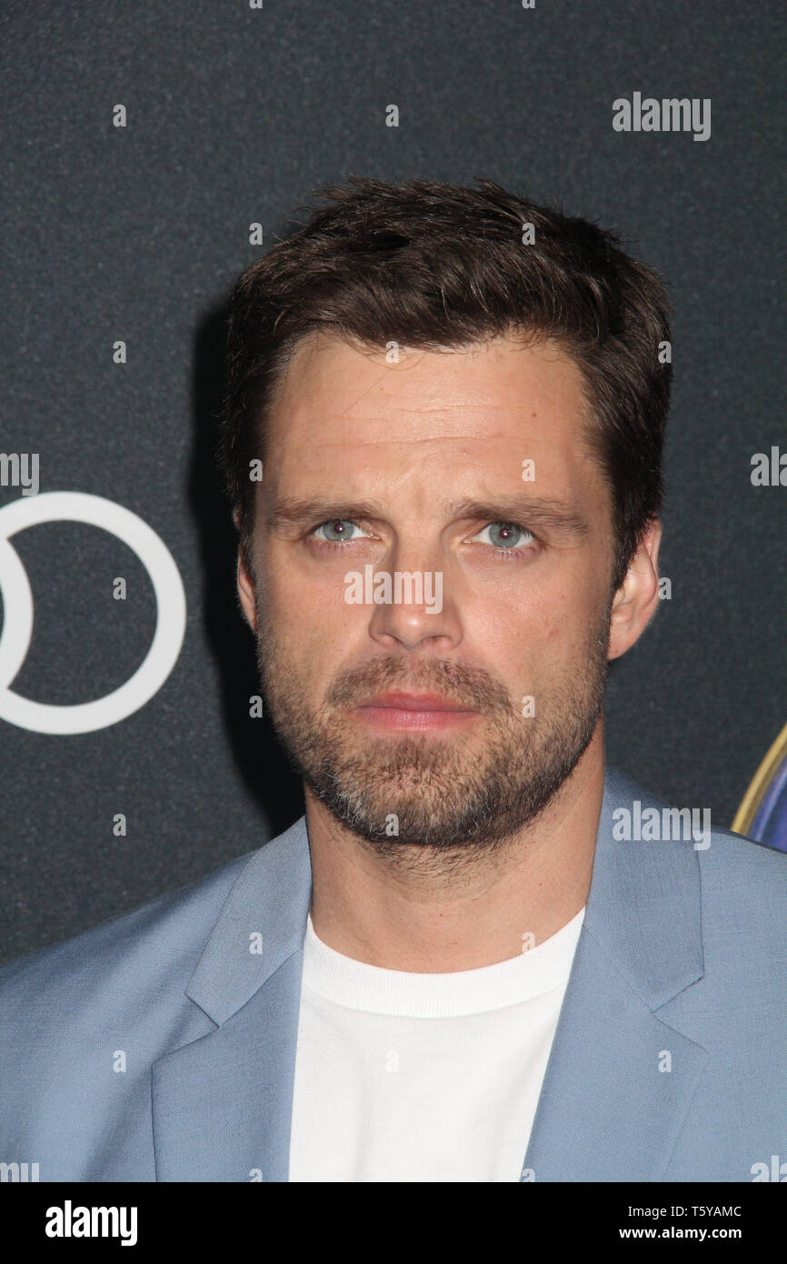 Sebastian Stan 04/22/2019 The world premiere of Marvel Studios ...