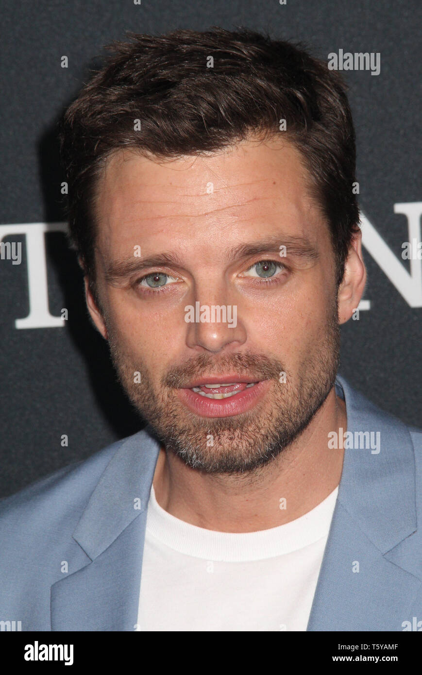 Sebastian Stan 04/22/2019 The world premiere of Marvel Studios ...
