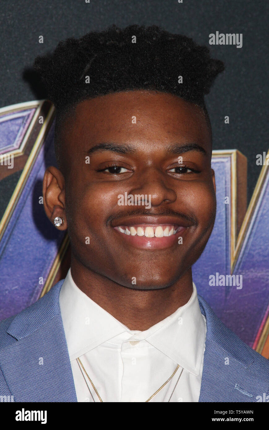Aubrey Joseph 04/22/2019 The world premiere of Marvel Studios "Avengers ...