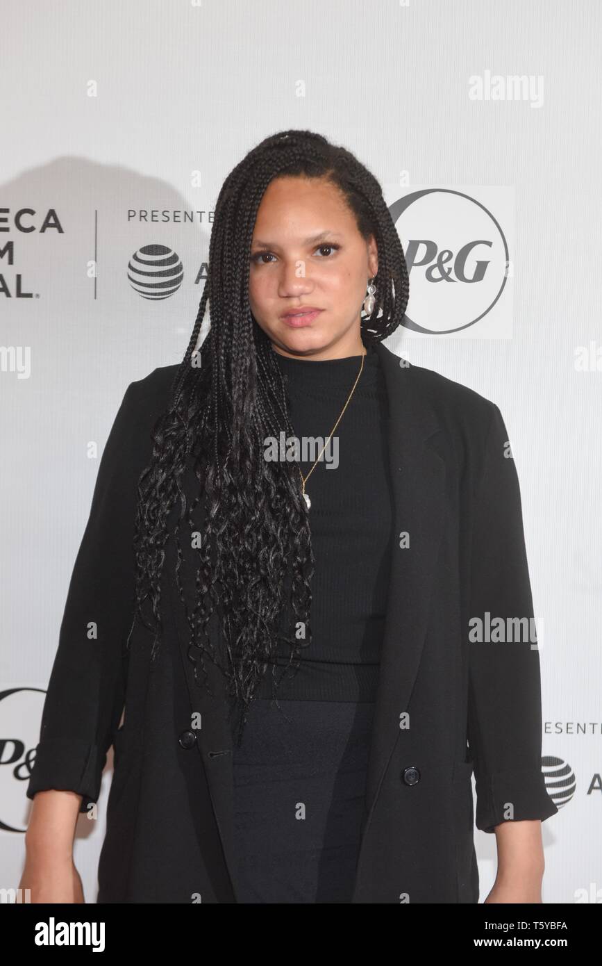 NEW YORK, NEW YORK - APRIL 26: Haley Anderson attends Tribeca Talks and ...