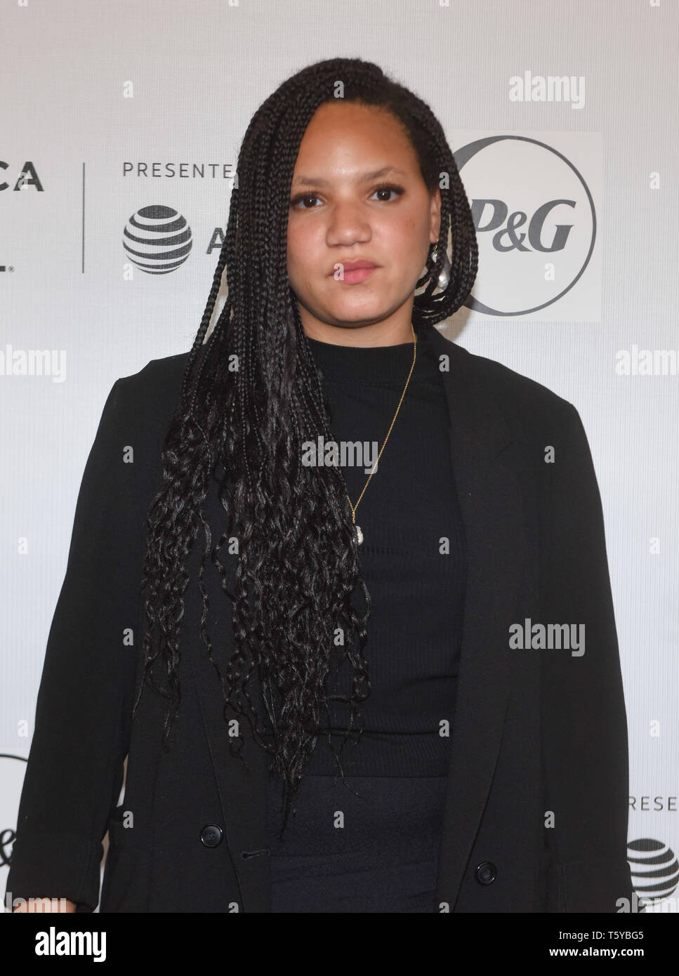 NEW YORK, NEW YORK - APRIL 26: Haley Anderson attends Tribeca Talks and ...