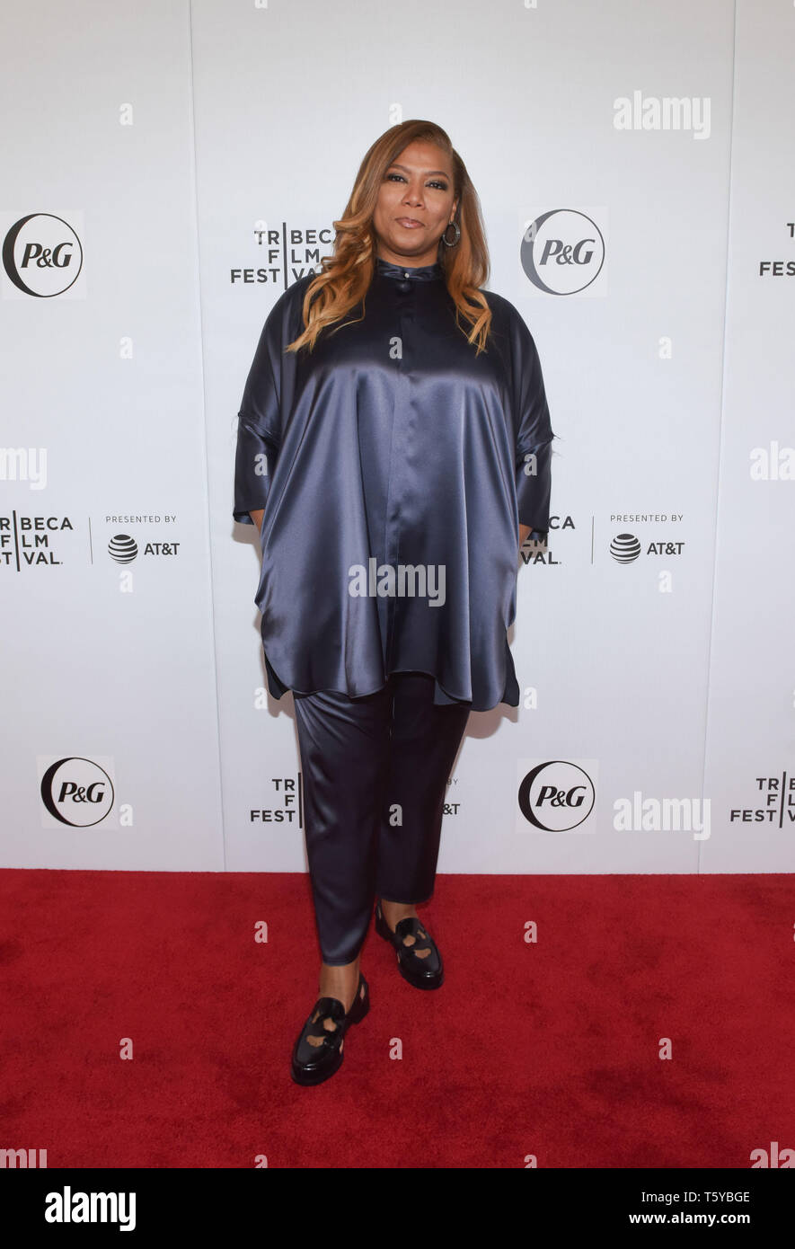 NEW YORK, NEW YORK - APRIL 26: Queen Latifah attends Tribeca Talks and ...