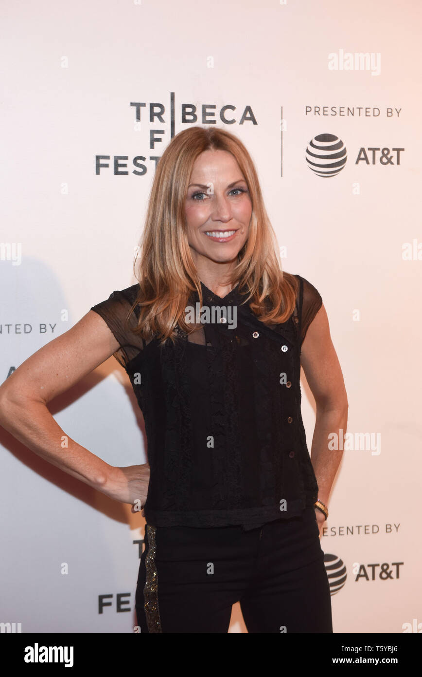 NEW YORK, NEW YORK - APRIL 26: Sheryl Crow attends the premiere of ...