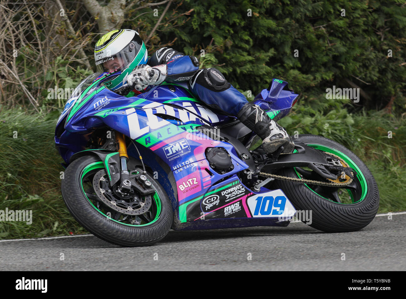 Orritor Circuit, Cookstown, Northern Ireland. 27th Apr, 2019. KDM Hire ...