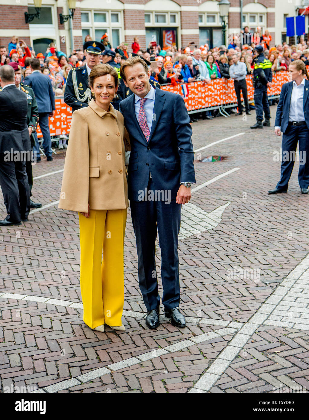 Amersfoort, Netherlands. 27th Apr, 2019. Prince Floris and Princess ...