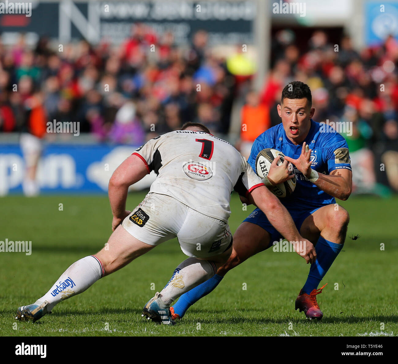 Kingspan Stadium, Belfast, Northern Ireland. 27th Apr, 2019. Guinness ...