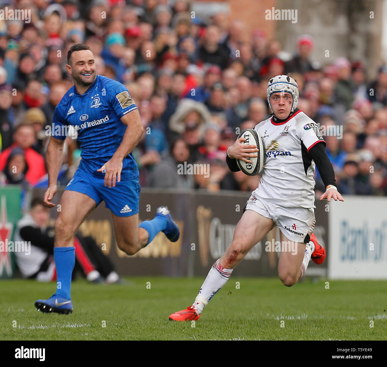 Kingspan Stadium, Belfast, Northern Ireland. 27th Apr, 2019. Guinness ...