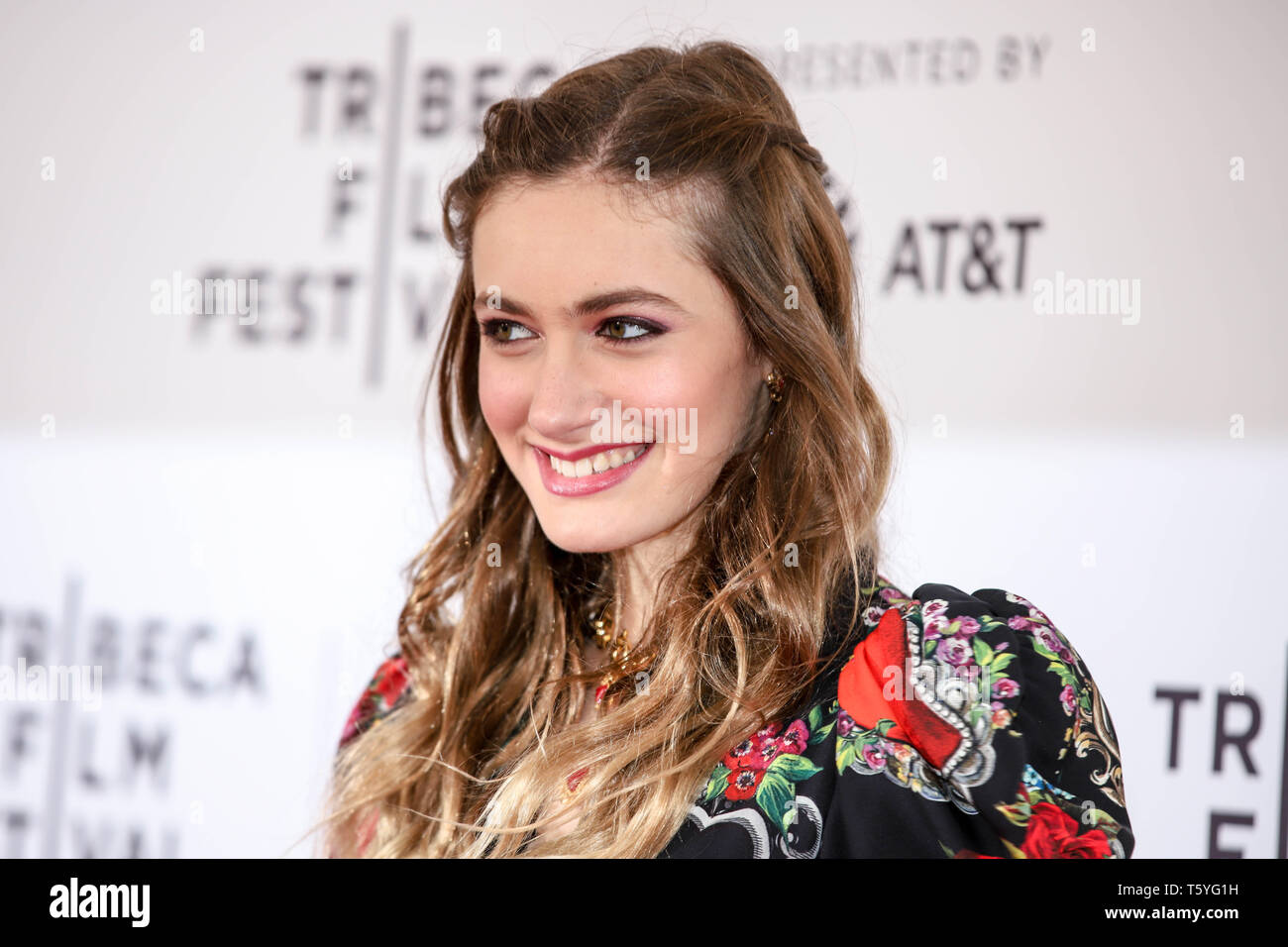 New York, New York, USA. 27th Apr, 2019. Nicole Elizabeth Berger of the ...