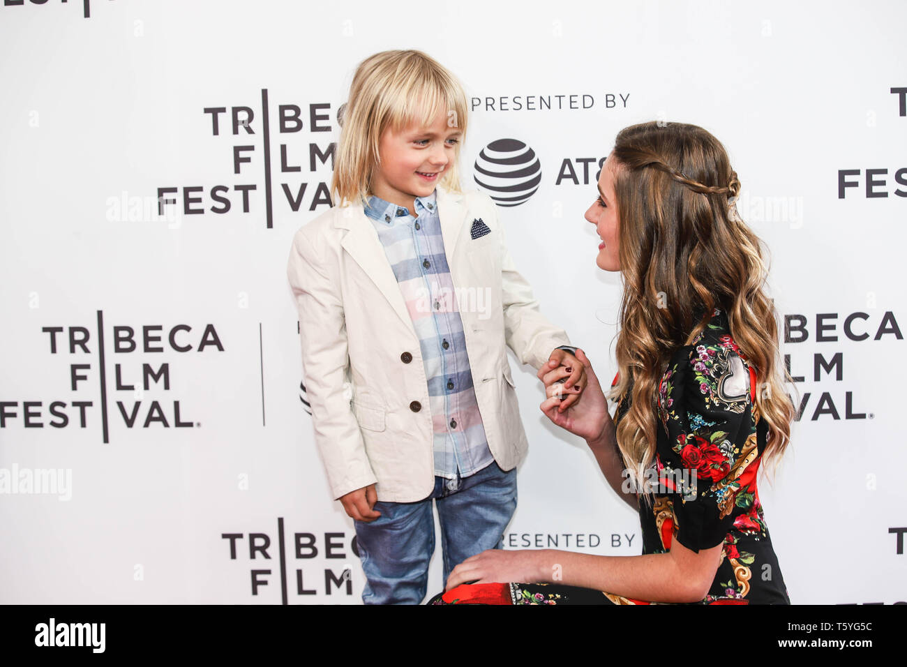New York, New York, USA. 27th Apr, 2019. Nicole Elizabeth Berger and ...