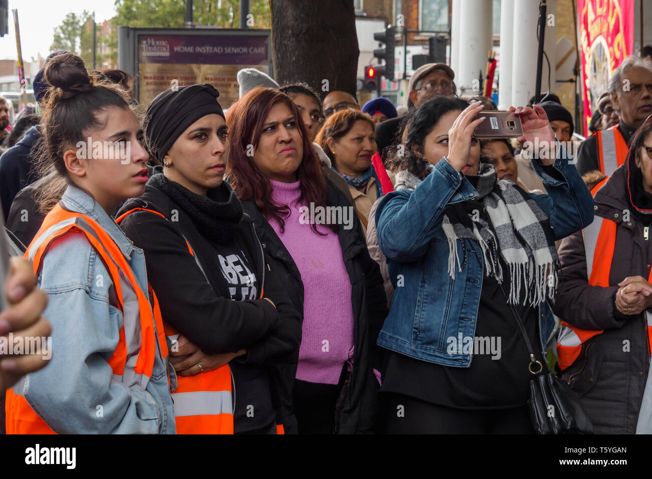 Skinheads on national front rally hi-res stock photography and images ...