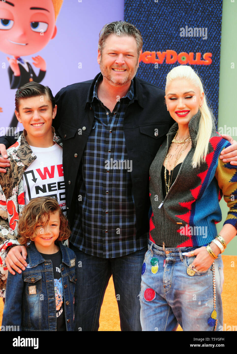 Los Angeles, California, USA 27th April, 2019 (L-R)Kingston Rossdale ...