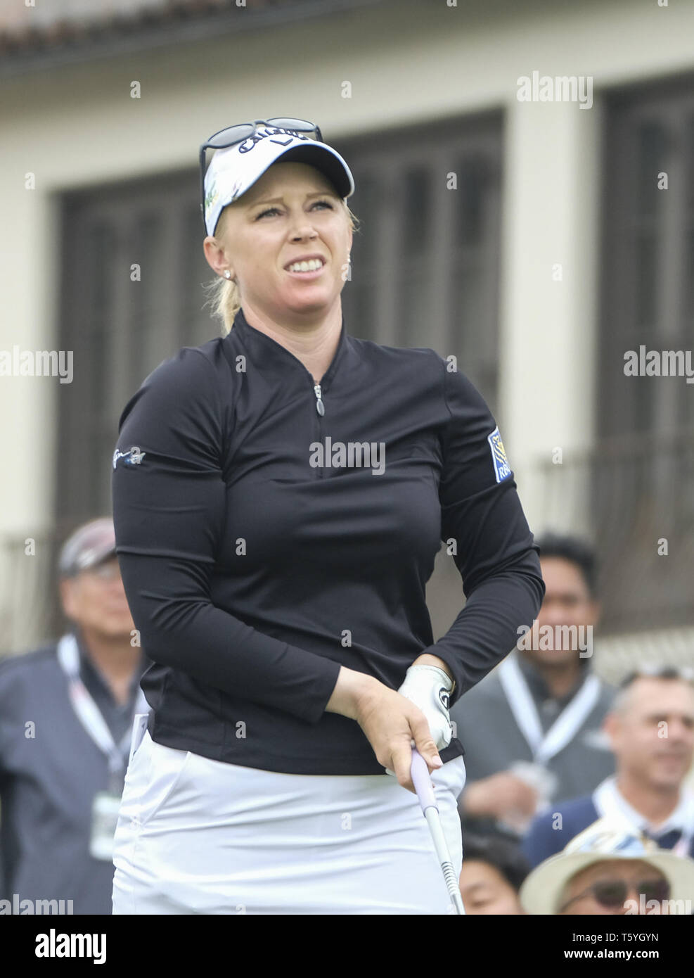 Los Angeles, California, USA. 27th Apr, 2019. Morgan Pressel in actions ...