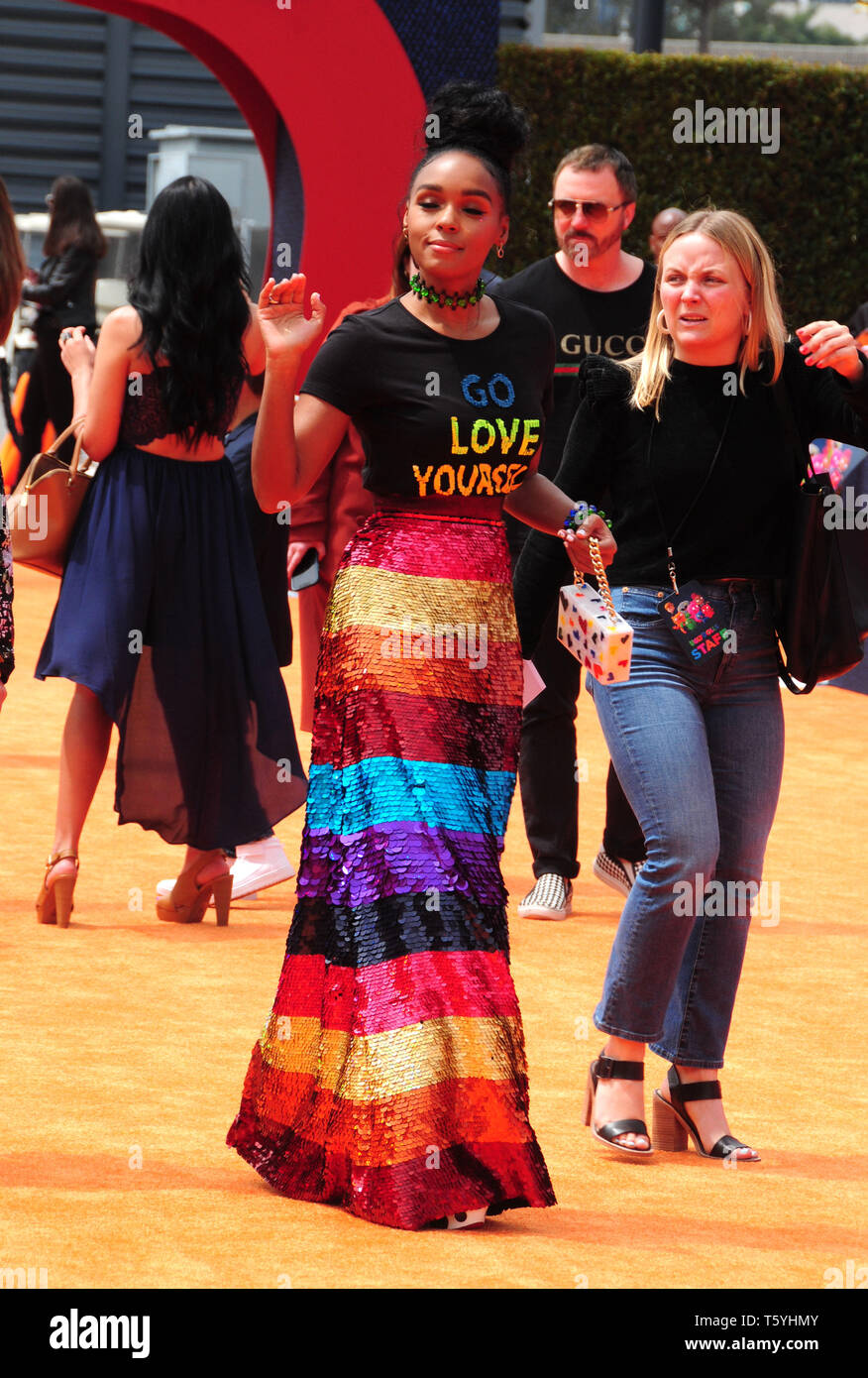 Los Angeles, California, USA 27th April, 2019 Singer Janelle Monae ...