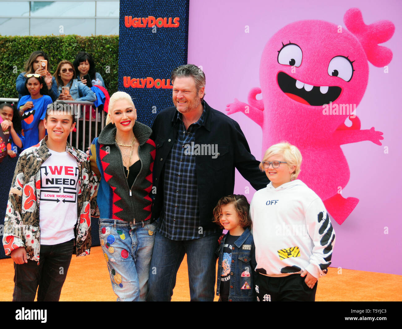 Los Angeles, California, USA 27th April, 2019 (L-R)Kingston Rossdale ...