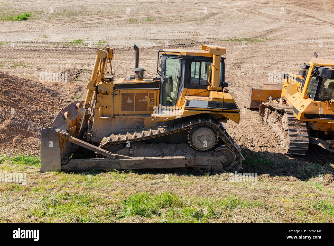 Dozer cabin hi-res stock photography and images - Alamy