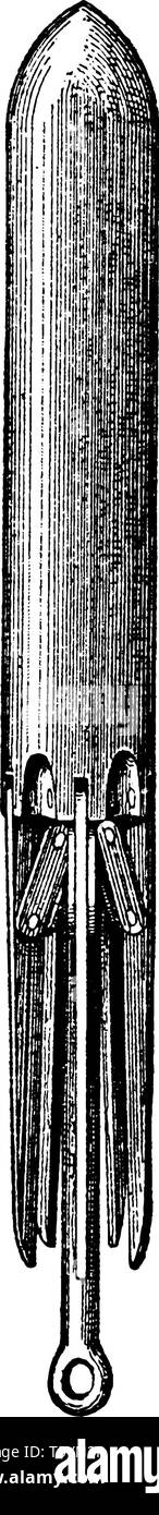 Closed Grapple Shot used on the sea coast in the life saving service ...