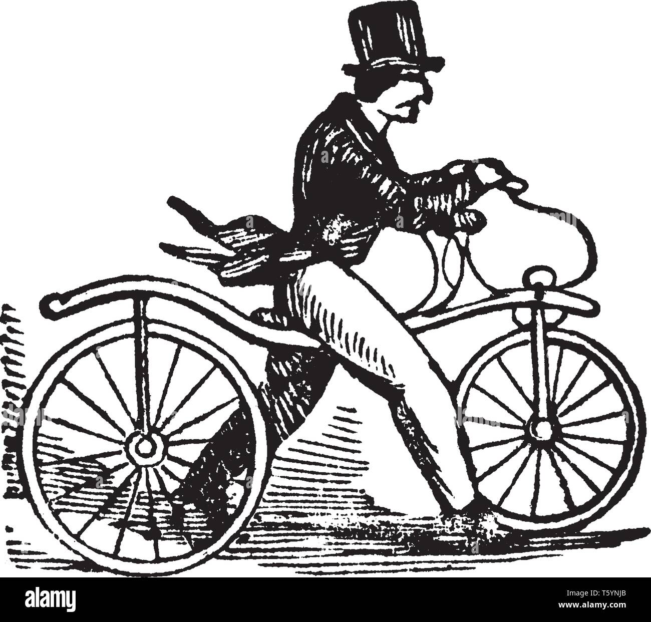 Bicyle is a form of velocipede or highly built wheeled vehicle ...