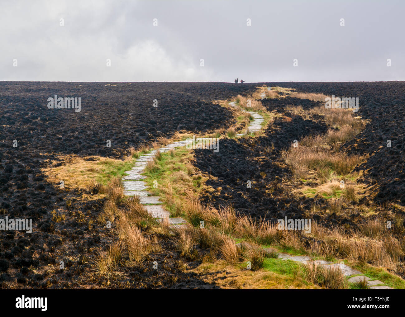 Marsden moor wildfire hi-res stock photography and images - Alamy