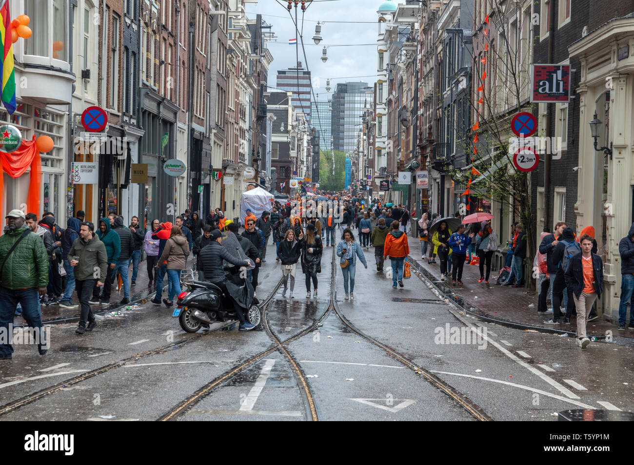 Celebrating birthday king netherlands hi-res stock photography and ...